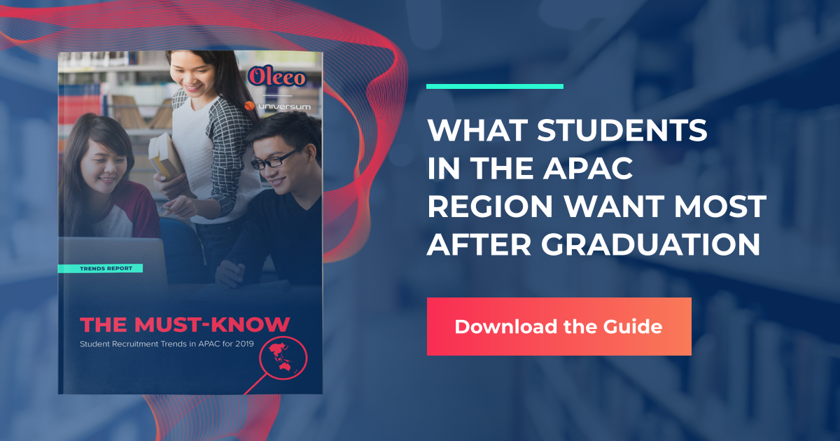 Must-Know Student Recruiting Trends in the APAC for 2019 | Oleeo